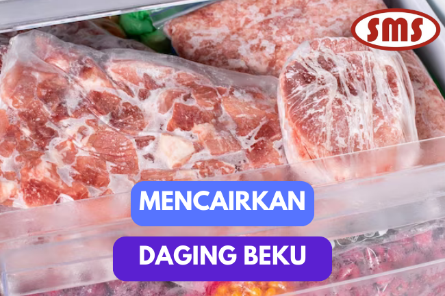 Daging Beku: Metode Terbaik untuk Mencairkannya Sebelum Memasak