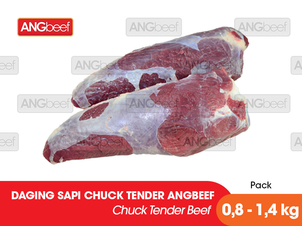 Daging Sapi Chuck Tender Angbeef 0,8 - 1,4 kg